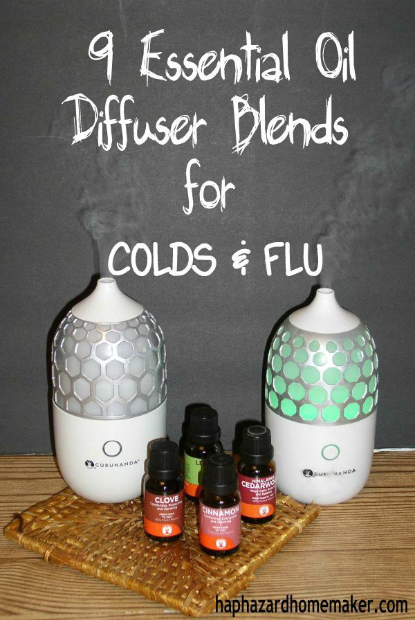 Essential Oil Diffuser Blends for Colds & Flu – Haphazard Homemaker