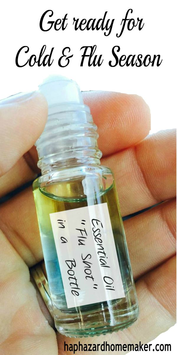 Essential Oil “Flu Shot in a Bottle” – Haphazard Homemaker