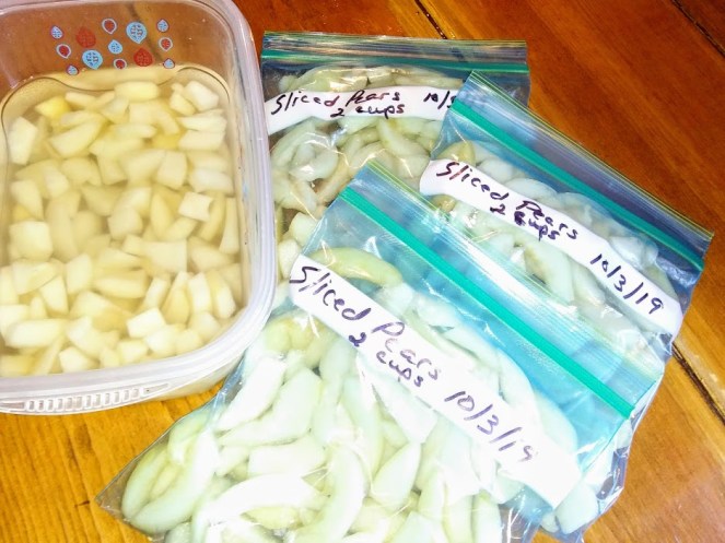 How to Freeze Apples and Pears – Haphazard Homemaker