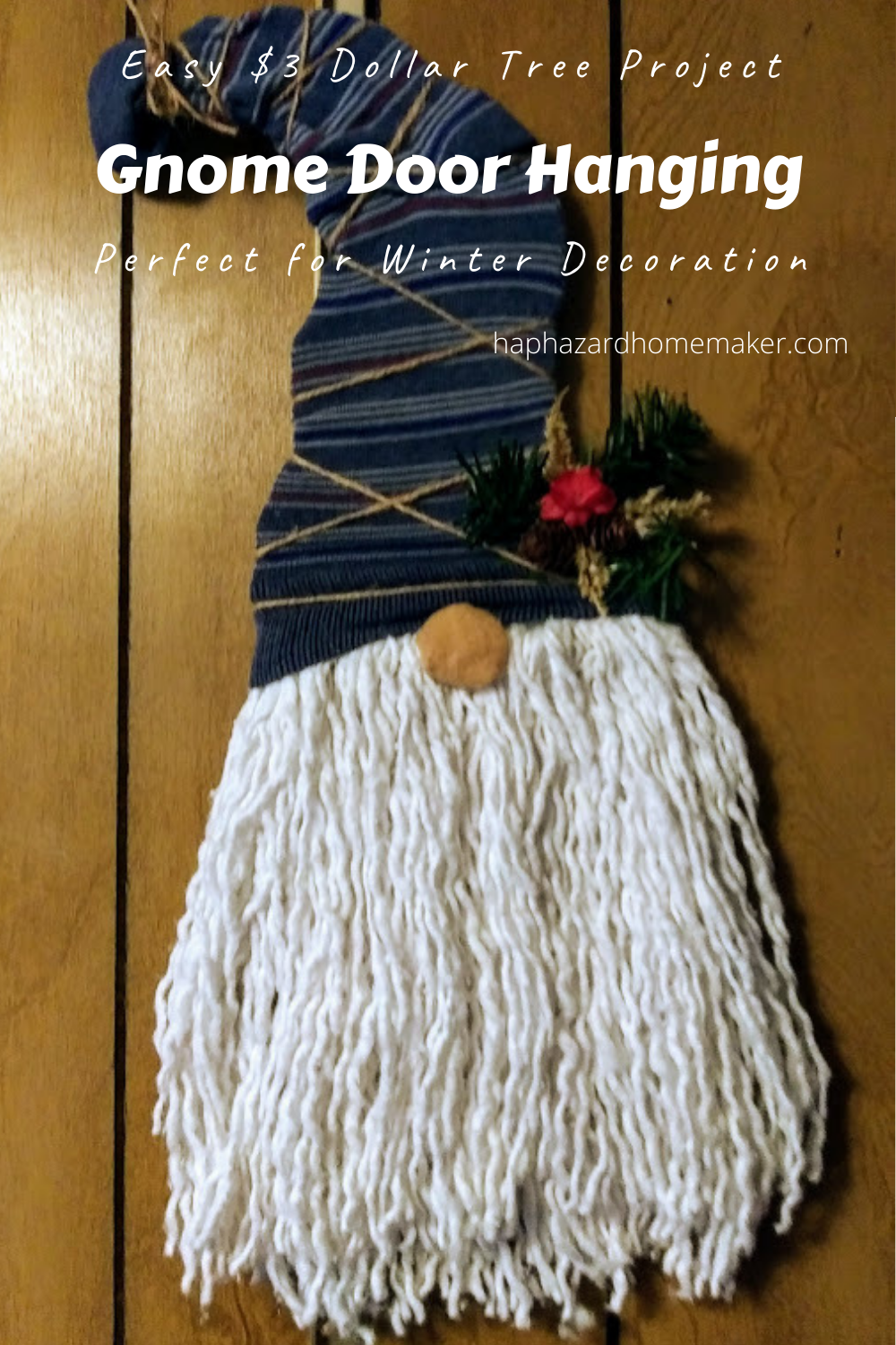 Gnome Door Hanging – Haphazard Homemaker